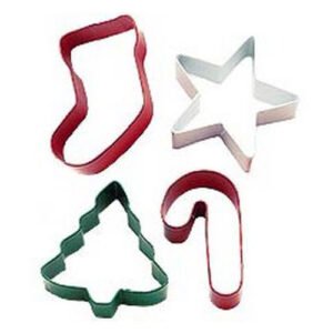 Udstikker Sæt - Jule Motiver - 4 stk. - Kageudstikker pynteudstikker ...
